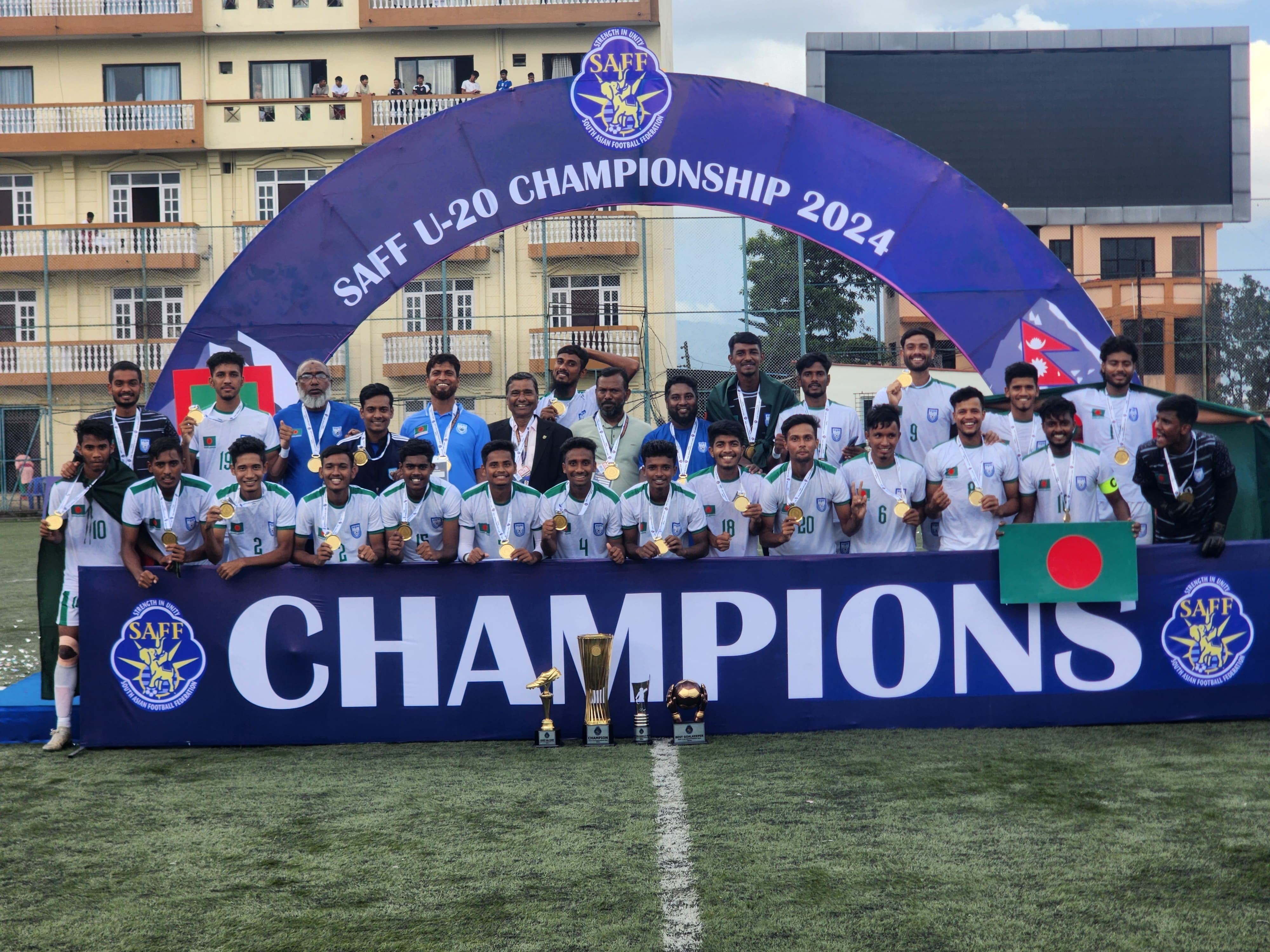 BCB Congratulates Bangladesh National Under-20 Football Team on SAFF U ...